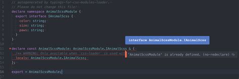 Conflicting Names In Dts · Issue 21 · Teamsupercelltypings For Css Modules Loader · Github