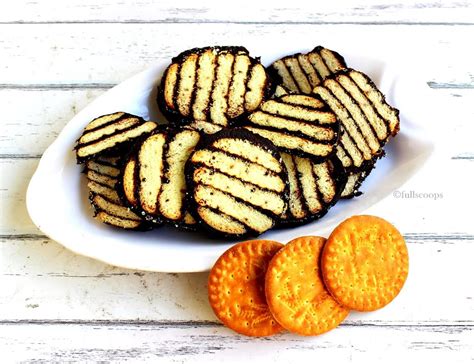 Marie Biscuit Chocolate Logs Simple Biscuit Cake No Bake Marie