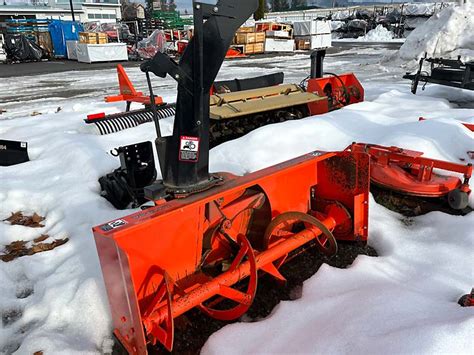 Kubota L2194 Front Mounted Snowblower Cda Tractor