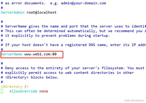 Linux——安装配置apachelinux Apache服务器的安装与配置 Csdn博客