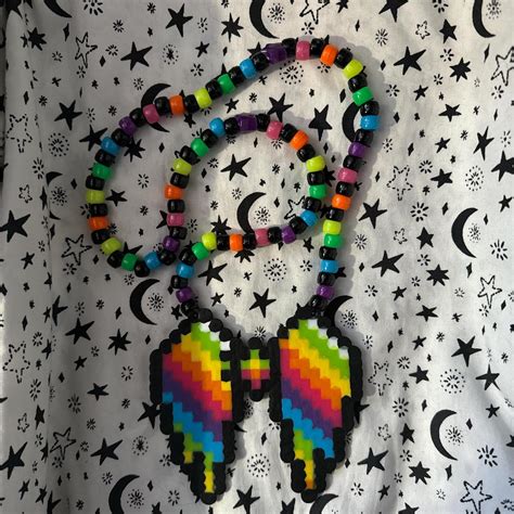 Scene Bow Kandi Necklace 🩷 Freebies Goodie Bag With Depop