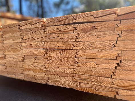 Pine 117 Double Tear Drop Siding 1x6x10
