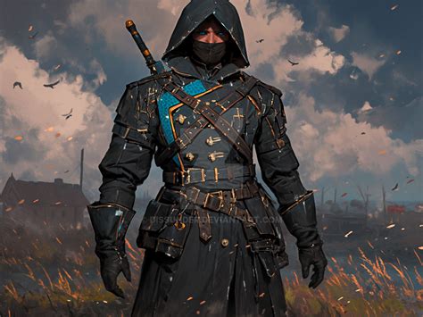 Human Hooded Assassin Adoptable Rogue Dnd Art Hd By Dissunder On Deviantart