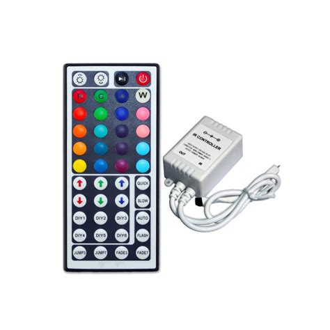 Dc 12v Common Cathode Rgb Led Controller With Ir Remote Control