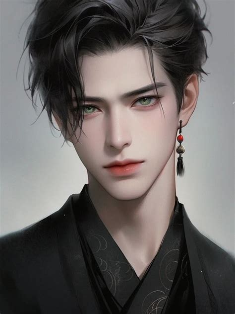 Pin Oleh 🍒arin🍒 Di ☆art 2☆ Cowok Anime Tampan Gambar Wajah Kartun