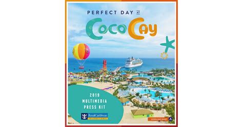 Royal Caribbean Perfect Day At Cococay Multimedia Press Kit