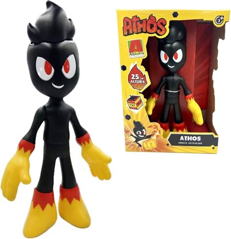 Boneco Vinil Articulado Athos 25cm Blanc Toys Onde Brincar Vai Além Da Imaginação