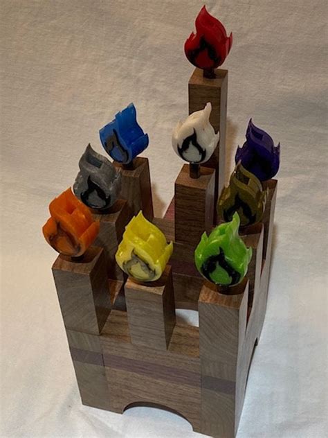 Flameless Menorah Etsy