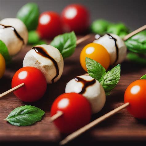 Caprese Salad Skewers Recipe Breakthrough Taste The Fresh Man Cook