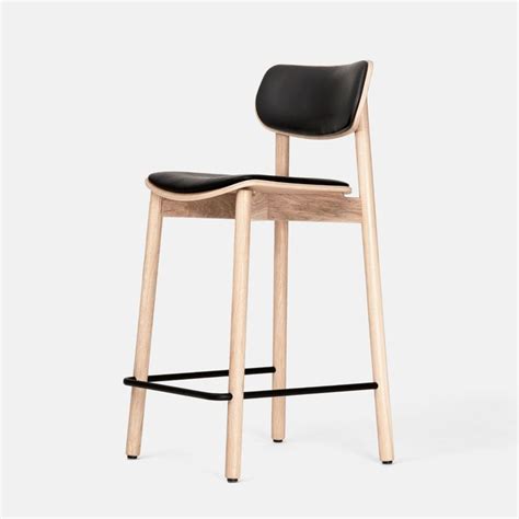 Otis Solid Oak Bar Stool
