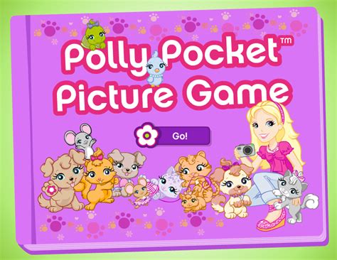 Web Back Then • Polly Pocket Picture Game