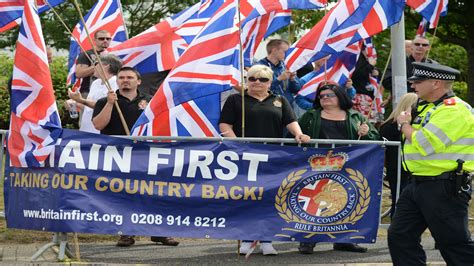 Folkestone United And Far Right Groups Edl And Britain First Stage