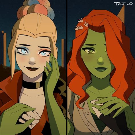 Harley Quinn And Poison Ivy Dc Comics And 2 More Drawn By Taltlo