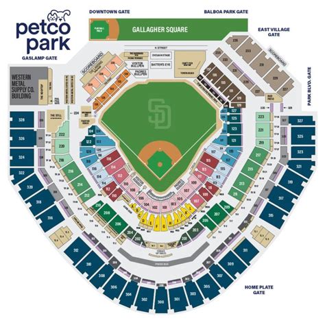 Upper 300 Level San Diego Padres Vs Toronto Blue Jays 11 Jul 2026