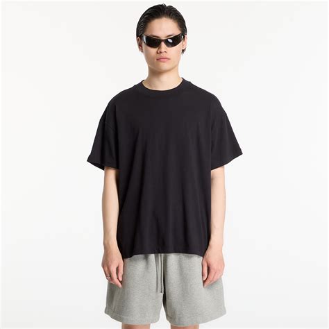 T Shirts Fear Of God Essentials Signature Essential Tee Vintage Black
