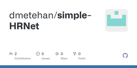 Github Dmetehansimple Hrnet