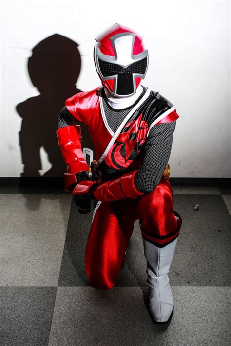 Tokusatsu Cosplay • Akaninger Syuriken Sentai Ninninjar Tamama