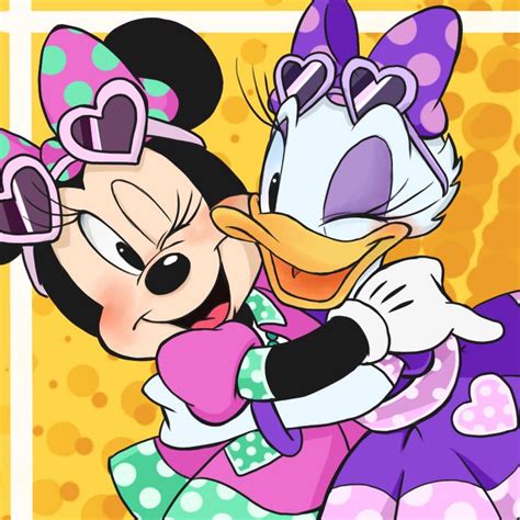 Daisy Duck And Minnie Mouse Best Friends