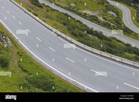 Switzerland Valais Gletsch Grimselpass Mountain Pass Detail