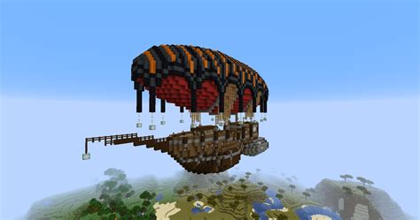 My Blimp Survival Base The Ss Pimp Slap Ii Screenshots Show Your Creation Minecraft