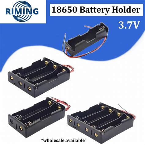 18650 Parallel Series 1 2 3 4 18650 Battery Holder 18650 Storage Box