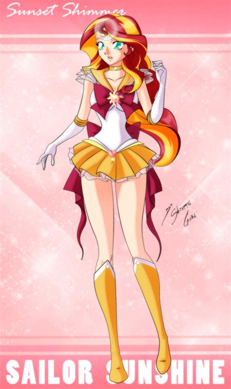 Sailor Sunshine Sunset Shimmer By Shinta Girl On Deviantart