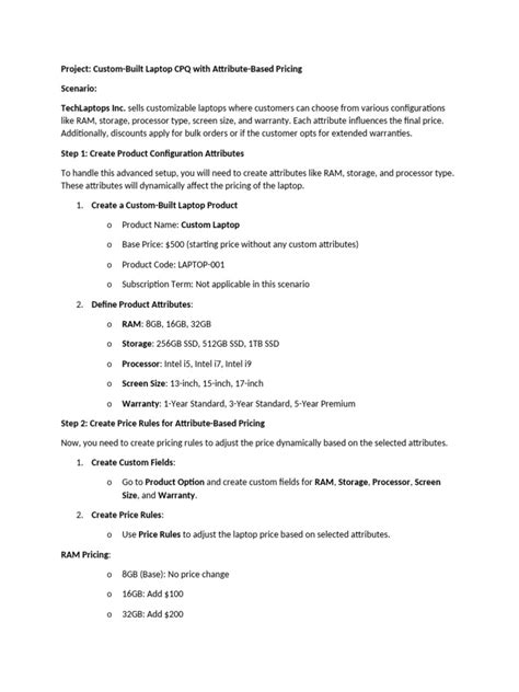3attribute Based Pricing Pdf Laptop Intel