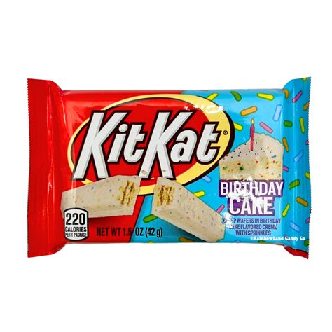 Kit Kat Birthday Cake Best By Date 43025 Rainbowland Candy Co