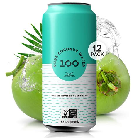 100 Coconuts Pure Coconut 100 Pure Coconut Water Low