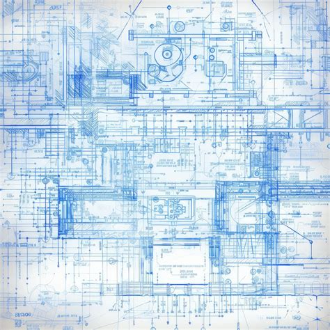 Premium Ai Image Blueprint Paper Texture