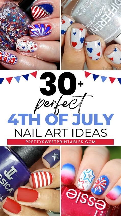 31 Perfect 4th Of July Nail Designs For Your Patriotic Look July 4th