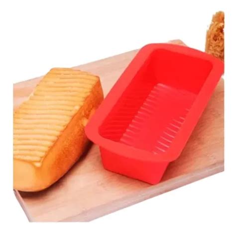 Forma De Silicone P Bolo Pão Retangular Freezer Forno Mercadolivre