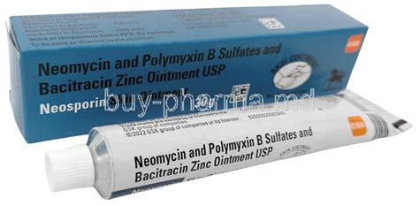 Buy Neosporin Skin Ointment Bacitracin Neomycin Polymyxin B Online