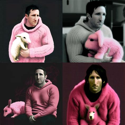 Claytondouglastrentreznorwearingapinksweaterandbun Flickr