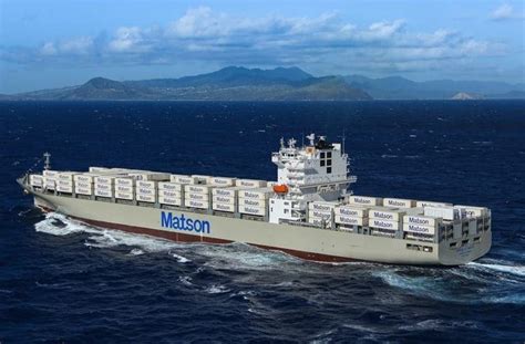 Matson To Add Three Lng Powered Aloha Class Containerships