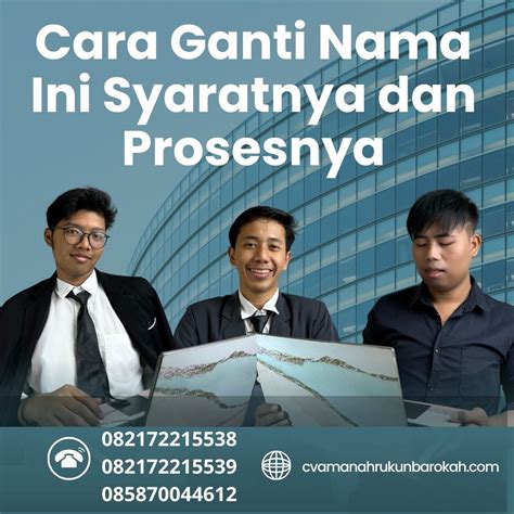 Cara Ganti Nama Ini Syaratnya Dan Prosesnya