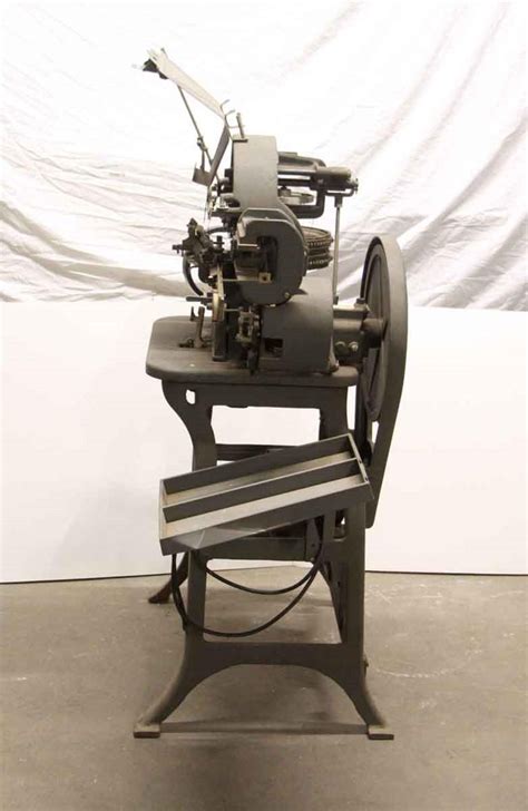 Pre 1929 Graphotype Addressograph Model 6281 Embossing And Printing