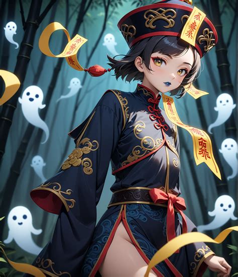 Pretty Female Jiangshi In A Mi Image Created By Max Ai Tensorart