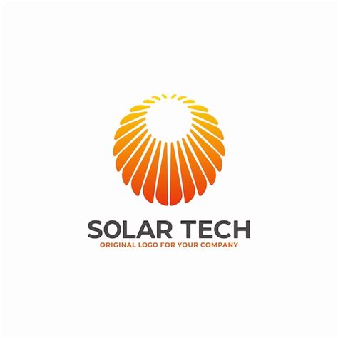 Premium Vector Solar Technology Logo Design With A Unique And