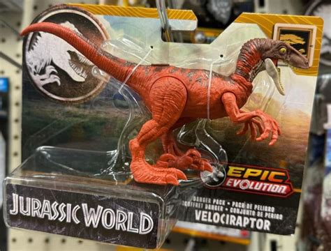 Jurassic World Epic Evolution Danger Pack Velociraptor Dinosaurier Eur