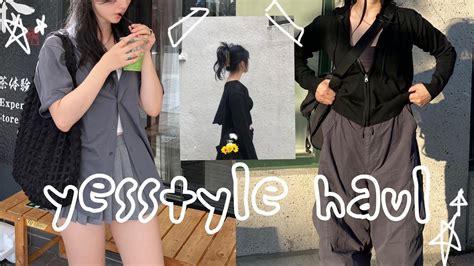 Super Cute Yesstyle Try On Haul ๑˘︶˘๑ Youtube