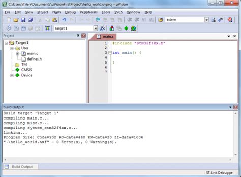 Stm32f429 Discovery With Cmsis Library In Keil Uvision Stm32f4 Discovery