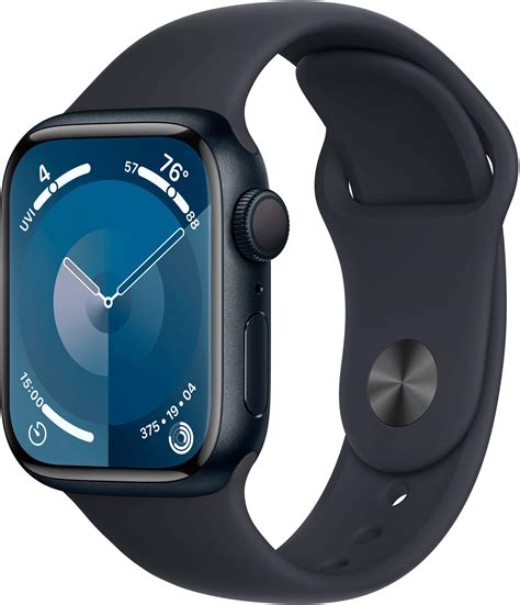 Best Buy Apple Watch Series 9 Gps 41mm Midnight Aluminum Case With