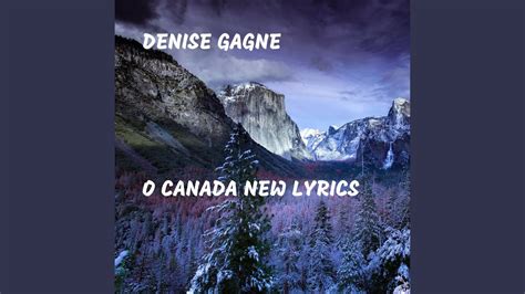 O Canada New Lyrics Youtube