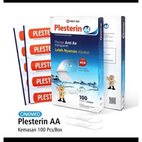 Jual Plaster Luka Bening Plasterin Aa Isi 100 Onemed Onemed Plesterin