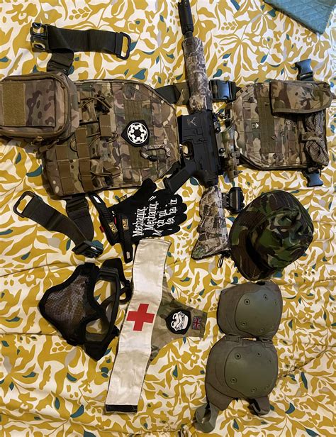 Rate My Seductive Gear Setup New To The Whole Airsoft Thing So Candc Is