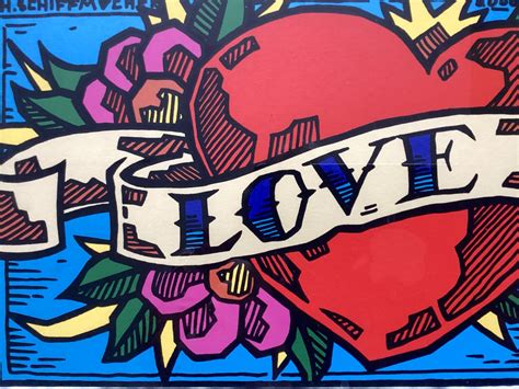 Henk Schiffmacher Love Zeefdruk Verkocht Kunstveilingnl