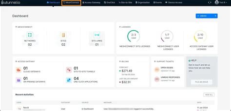 Configure Access Policy On A MeshConnect Network