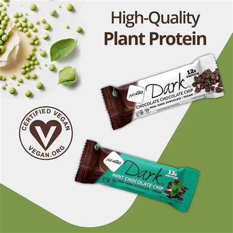 Nugo Nutrition Bar Dark Chocolate Coconut Organic Basic Food
