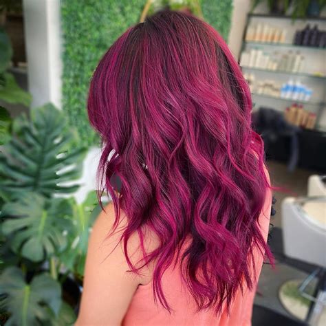 26 Magenta Hair Color Ideas For Women Trending Right Now Magenta Hair